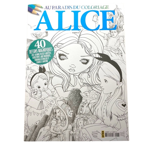 Colouring Heaven | Office | Alice In Wonderland Coloring Book By ...